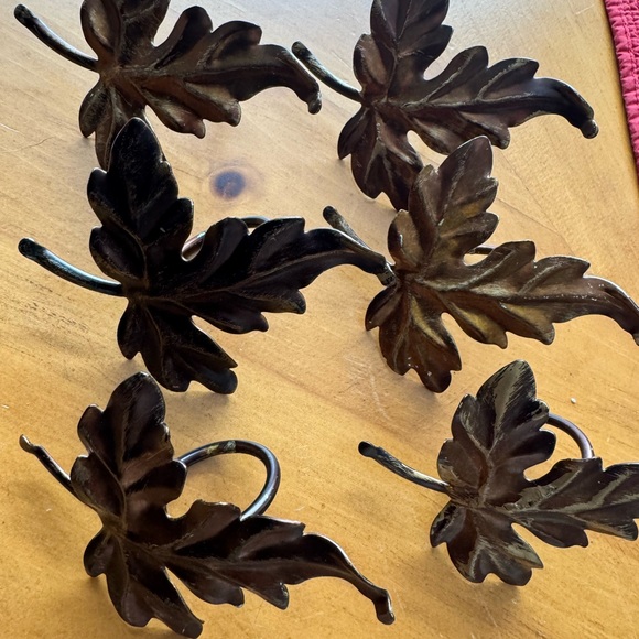 Pier 1 | Dining | Pier Leaf Design Table Linens Brown | Poshmark